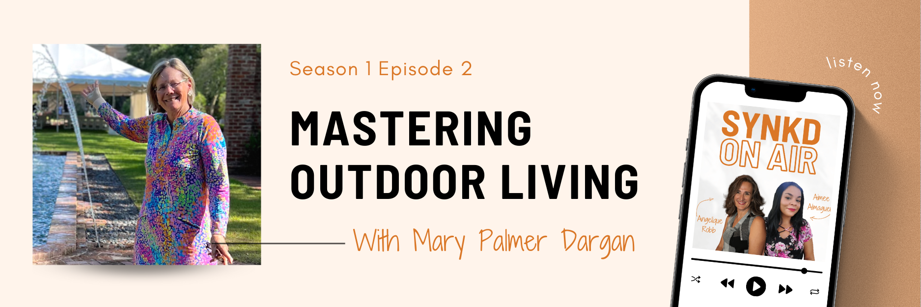 Mastering Outdoor Living With Mary Palmer Dargon